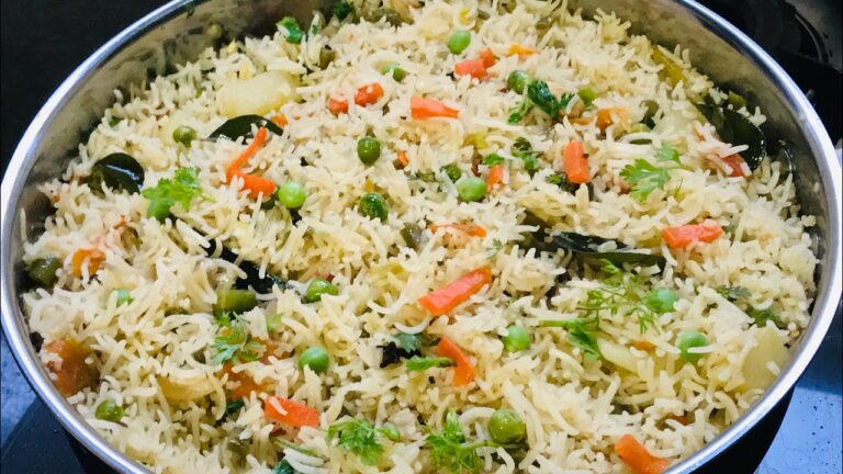 व्हेज बिर्याणी मराठी रेसिपी | Veg Biryani Recipe in Marathi - माहिती दर्शक